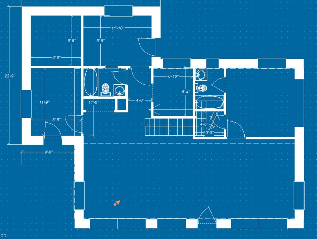 Cedar Ridge Farm: Floor plan/layout of our house